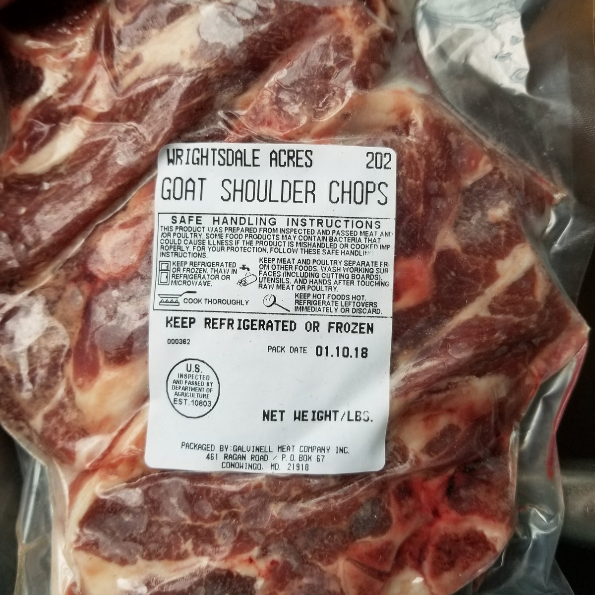 Goat Shoulder Chops – wholesomenova